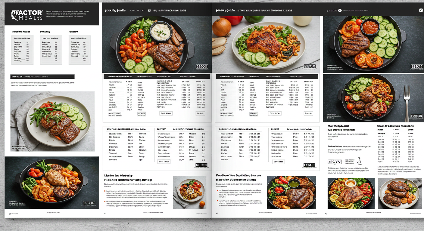 Best Factor Meals Menu PDF for Healthy Eating