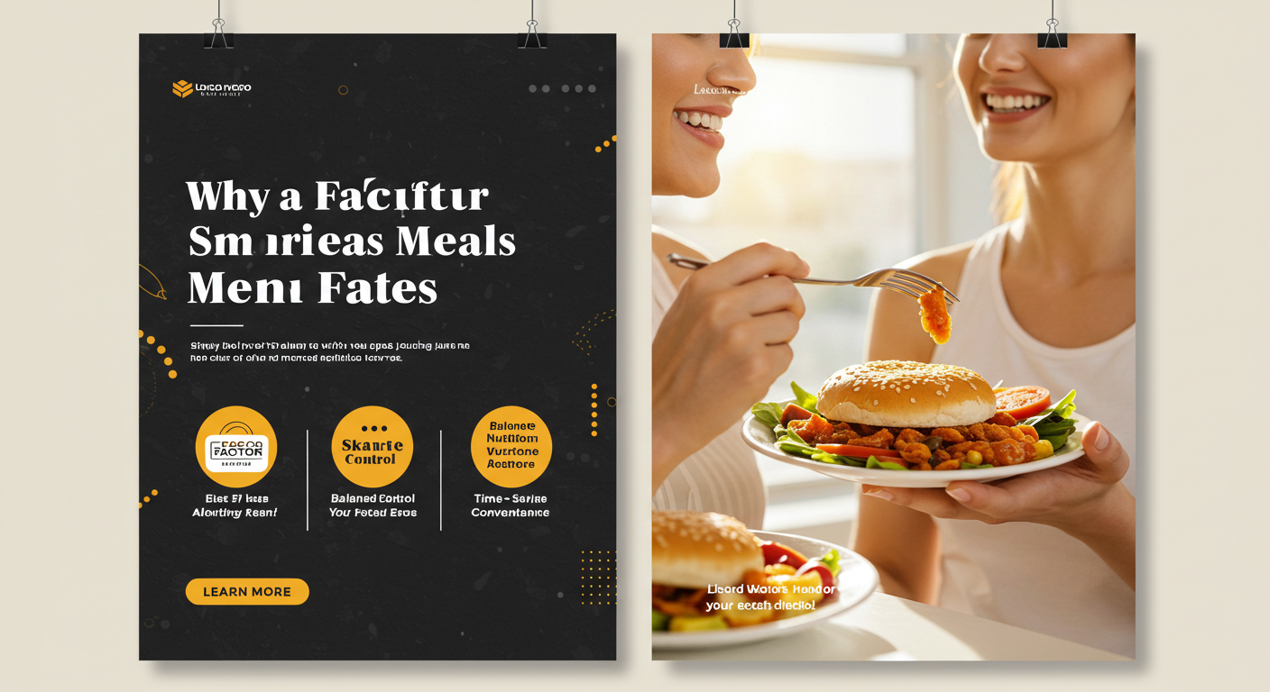 Factor Calorie Smart Meals Menu Tips