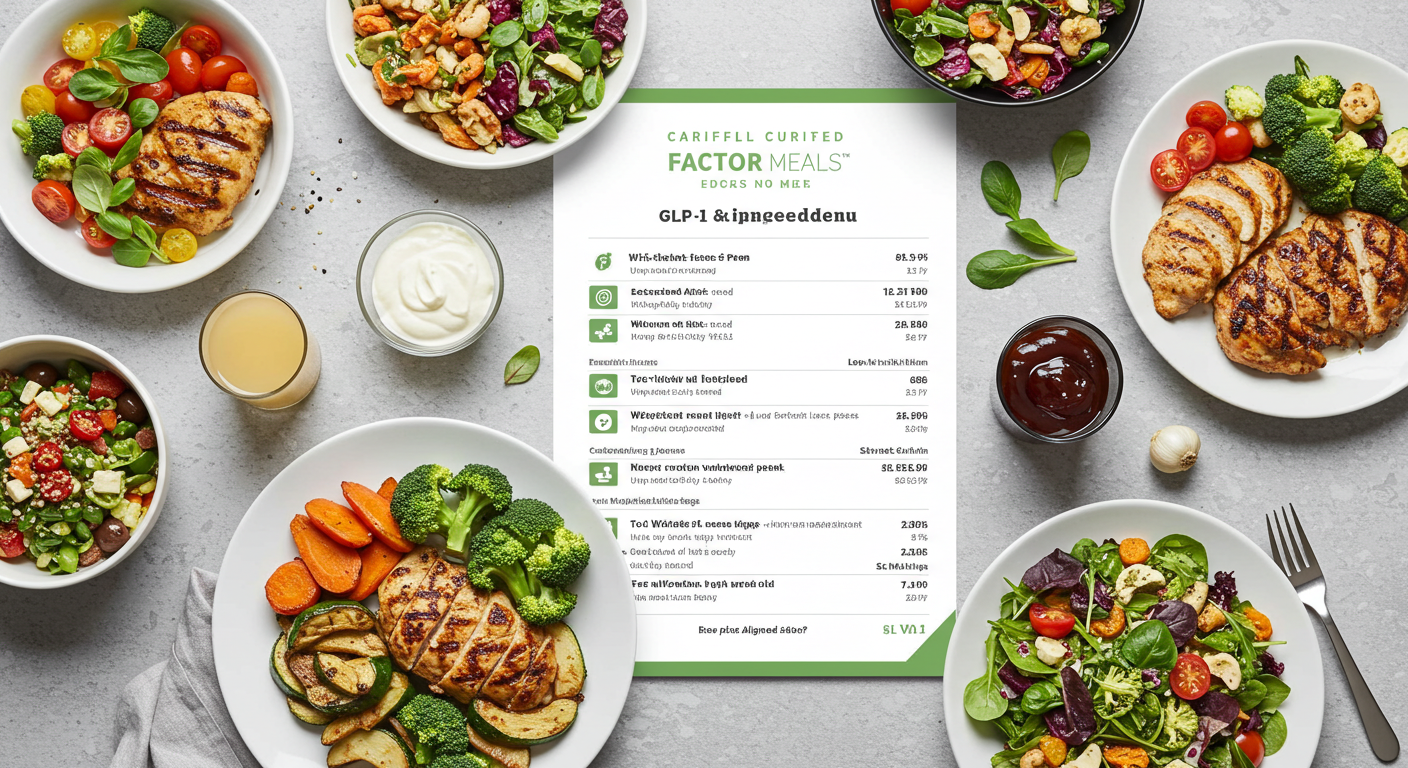 Factor Meals GLP 1 Menu Tips : Boost Your Health